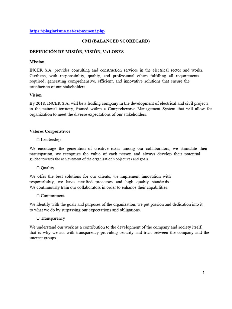 Balanced Scorecard 3 Delivery | PDF | Supply Chain | Quality Management