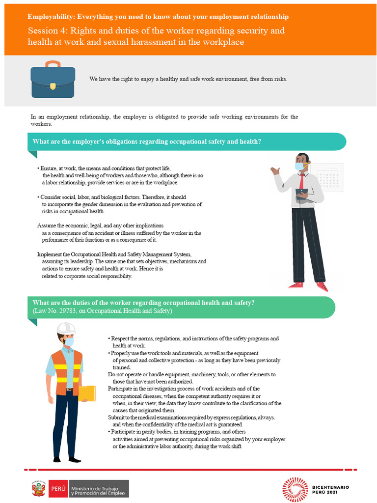 Infographic No. 04 - Occupational Safety and Health and Prevention ...
