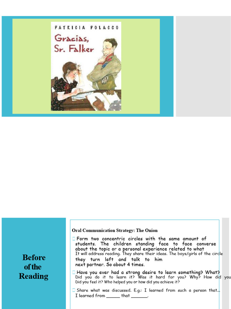 4 Thank You, Mr. Falker and 3 Moments | PDF | Brainstorming | Knowledge