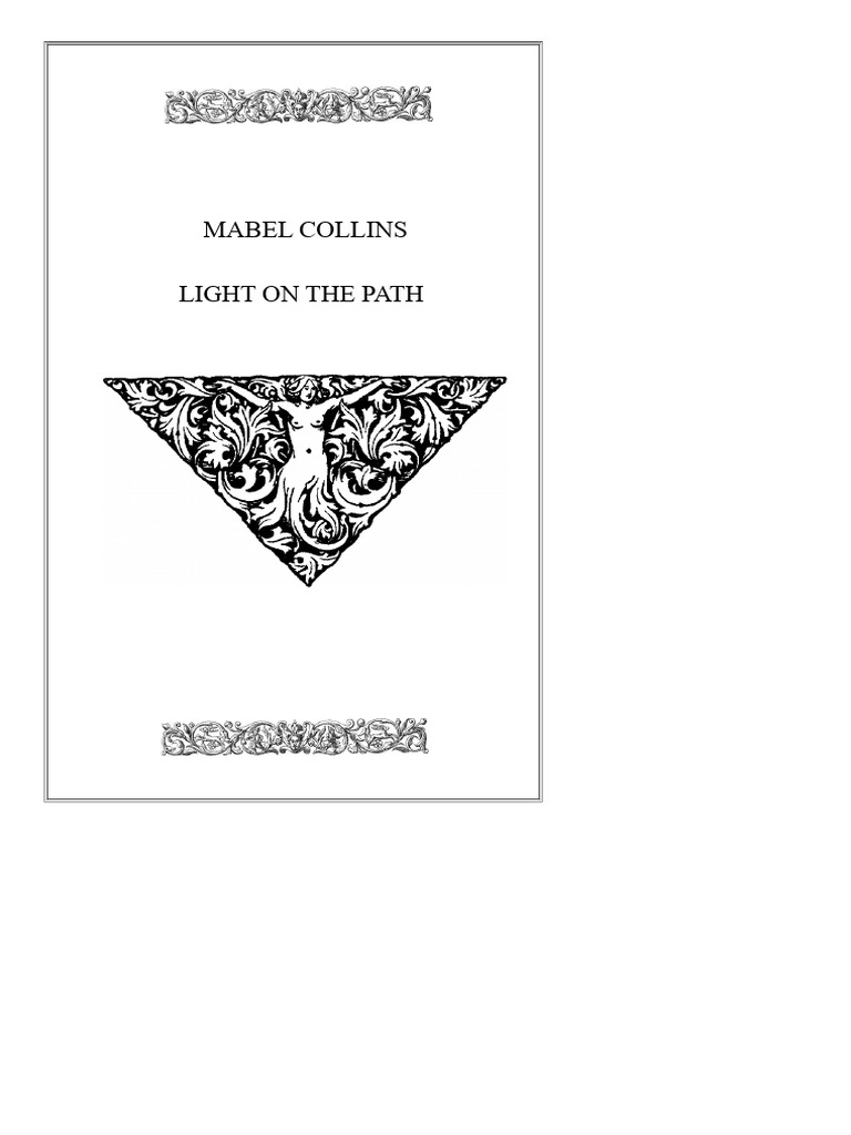 Collins, Mabel - Light On The Path | PDF | Knowledge | Soul