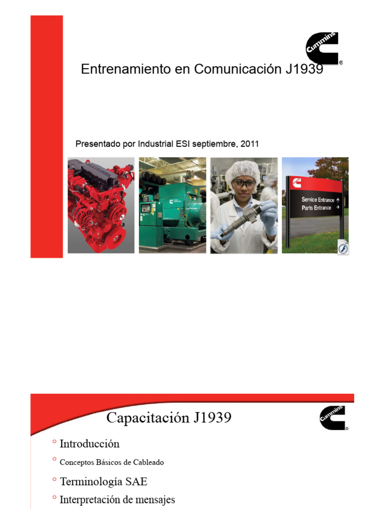 J1939 Capacitación en Comunicación.pdf | PDF | Poco | Acelerador