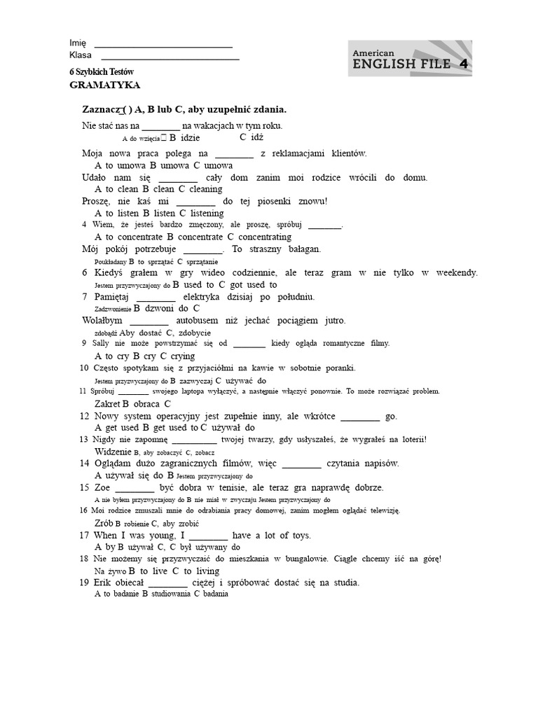 AEF4 Plik6 QuickTest Niestandardowy | PDF