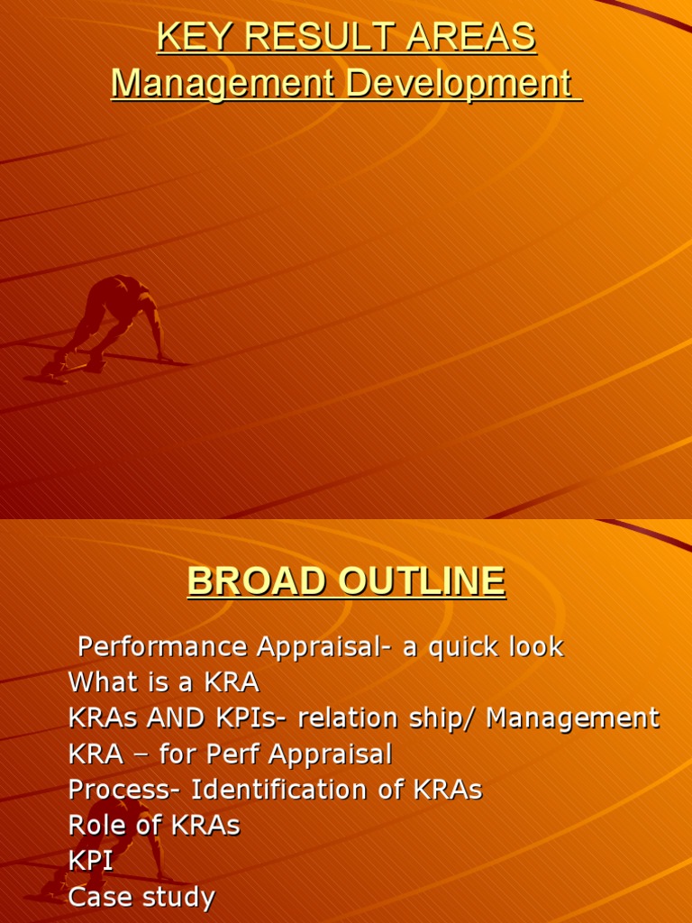 KRA Framework for Performance Appraisal | PDF | Performance Indicator ...