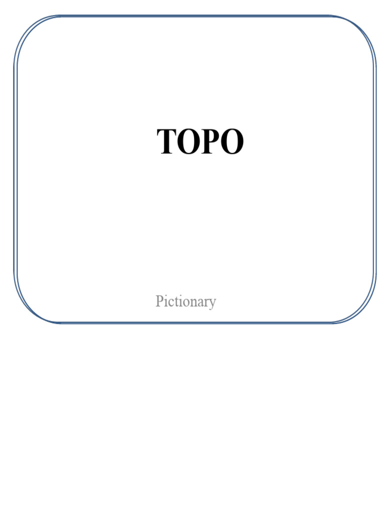 Pictionary Word List and Pictograms | PDF