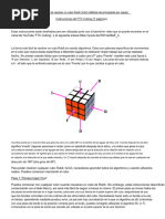 Algoritmos para resolver el cubo 4x4 | PDF