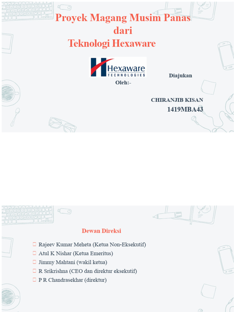 Analisis Kinerja Keuangan Hexaware | PDF