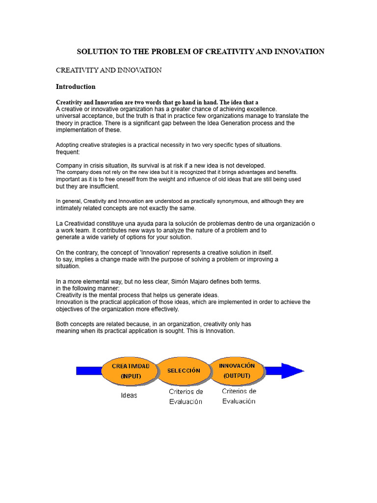 Enhancing Creativity and Innovation Strategies | PDF | Creativity ...