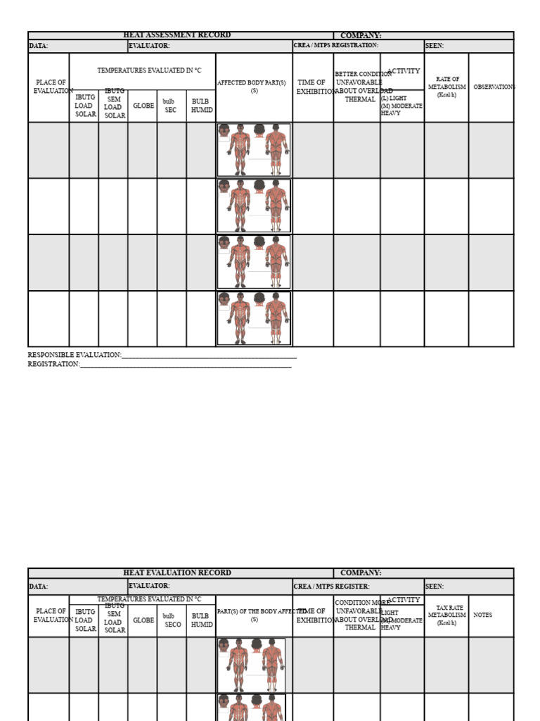 Field Evaluation Sheet Heat 1 | PDF | Humidity | Physical Chemistry