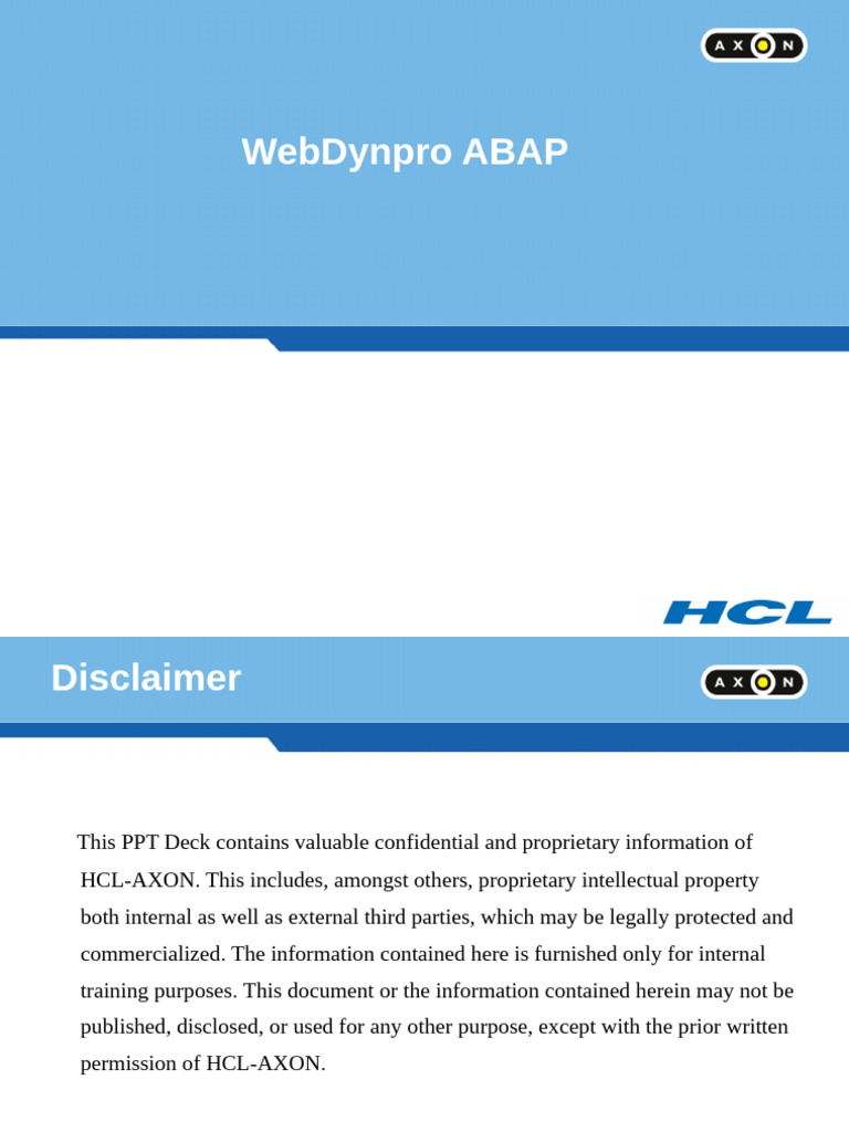 Eas Academy WD Abap | PDF | Model–View–Controller | Software