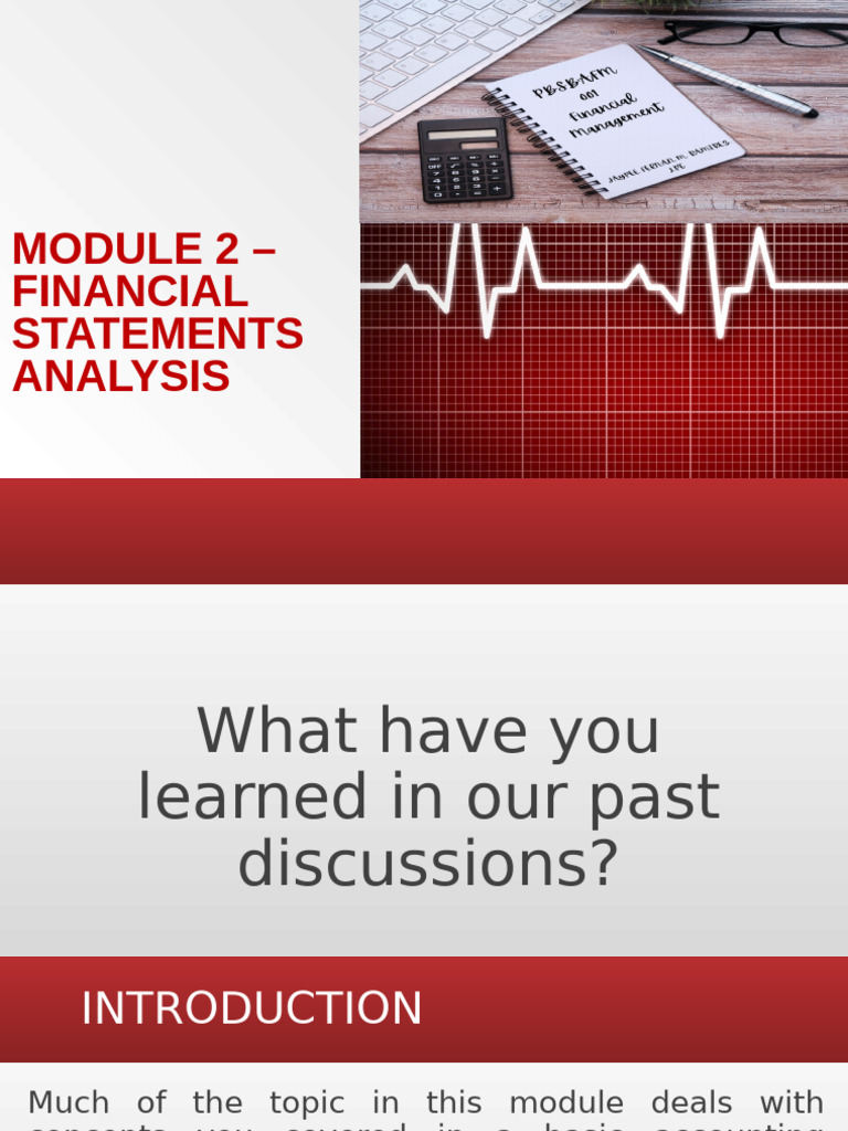 Financial Statements Analysis Guide | PDF | Expense | Balance Sheet