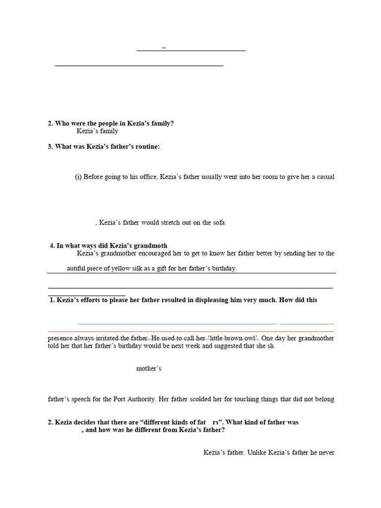 The Little Girl Notes | PDF