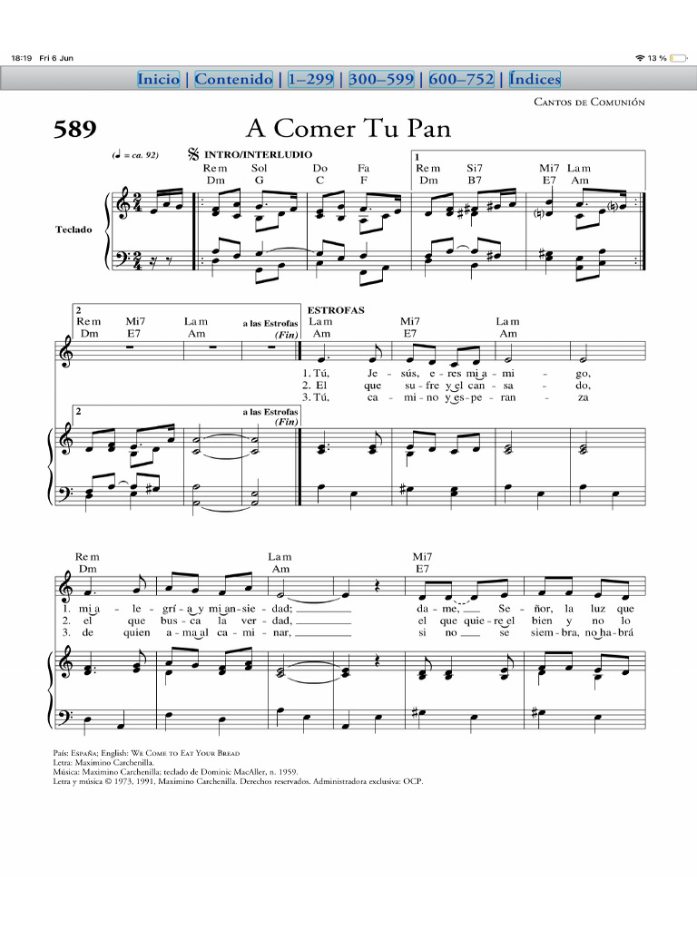 859 A Comer tu pan | PDF