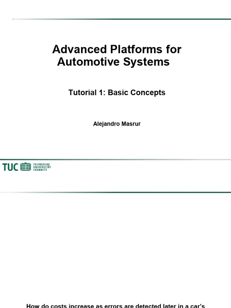 APAS Tutorial1 | PDF | Vehicle Technology | Vehicles
