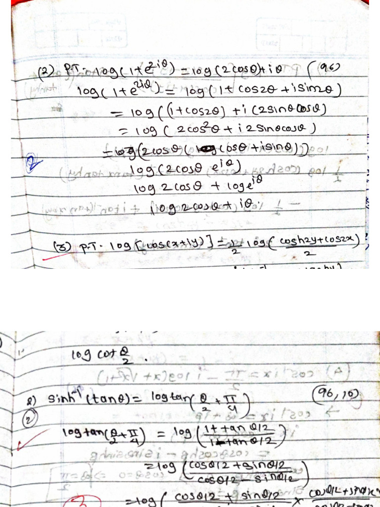 Math Question Bank Answer UT 2 | PDF