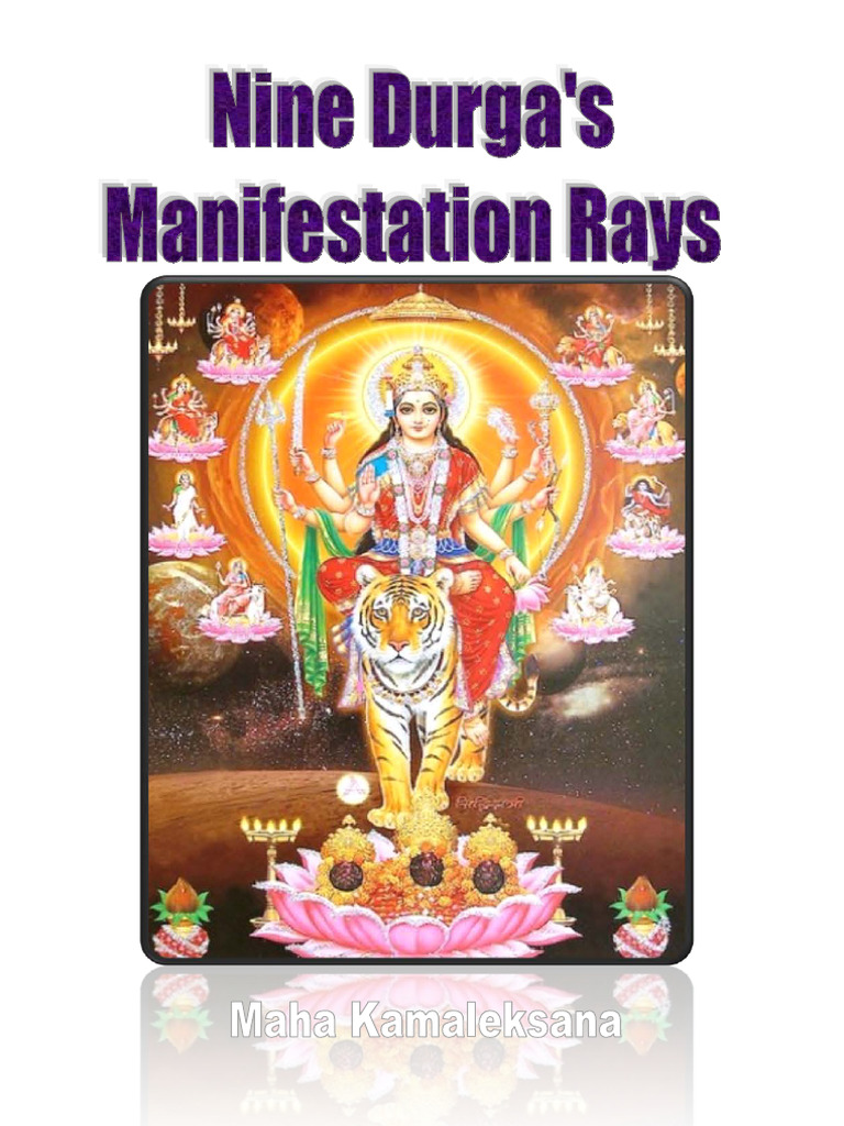 Nine Durga's Manifestation Rays | PDF | Devi | Hindu Deities