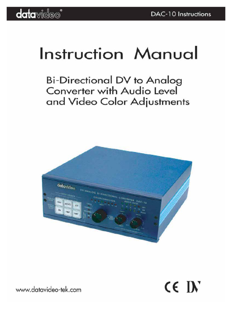 Dac-10 User Manual | PDF