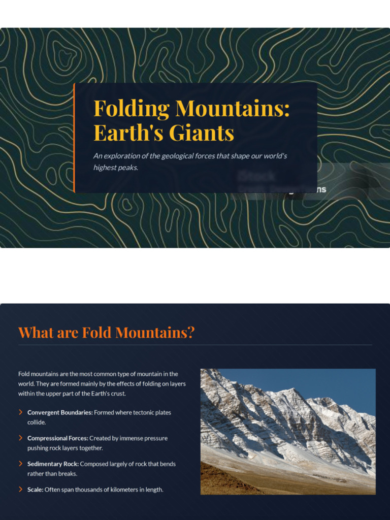 Folding Mountains. | PDF
