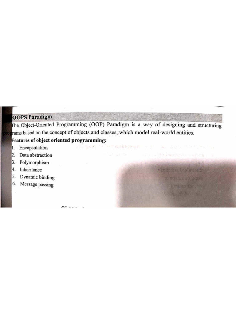 Oops | PDF