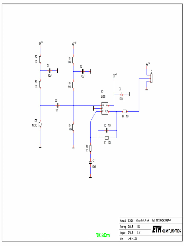 LM321 1 Schematics | PDF