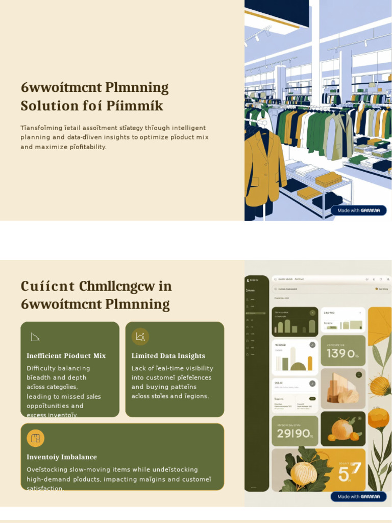Assortment Planning Solution For Primark | PDF