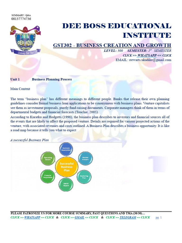 GST302 - Dee Boss Educational | PDF