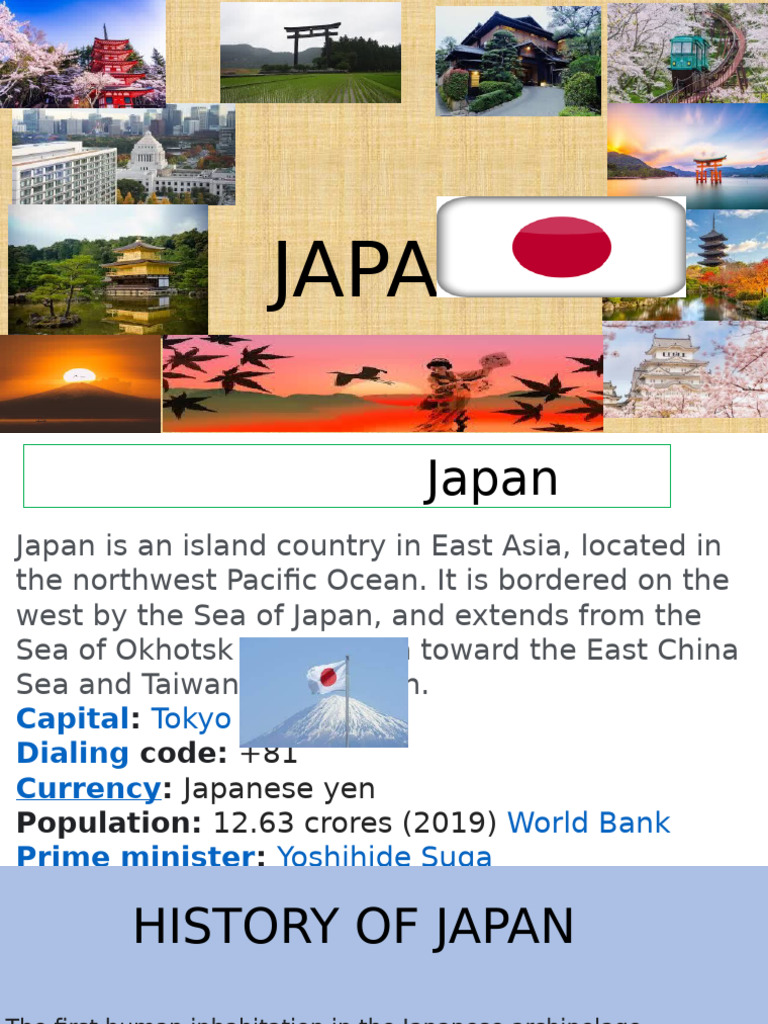 Overview of Japan: Culture and History | PDF