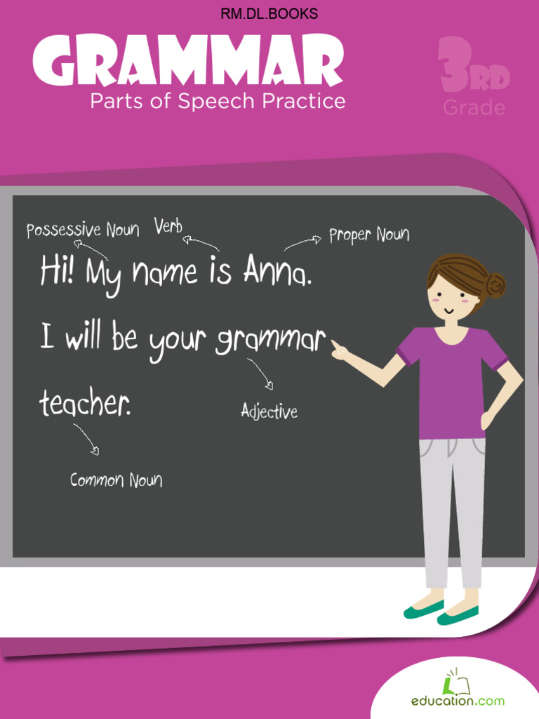 Parts of Speech Grammar Workbook | PDF | Dorothy Gale | Adverb