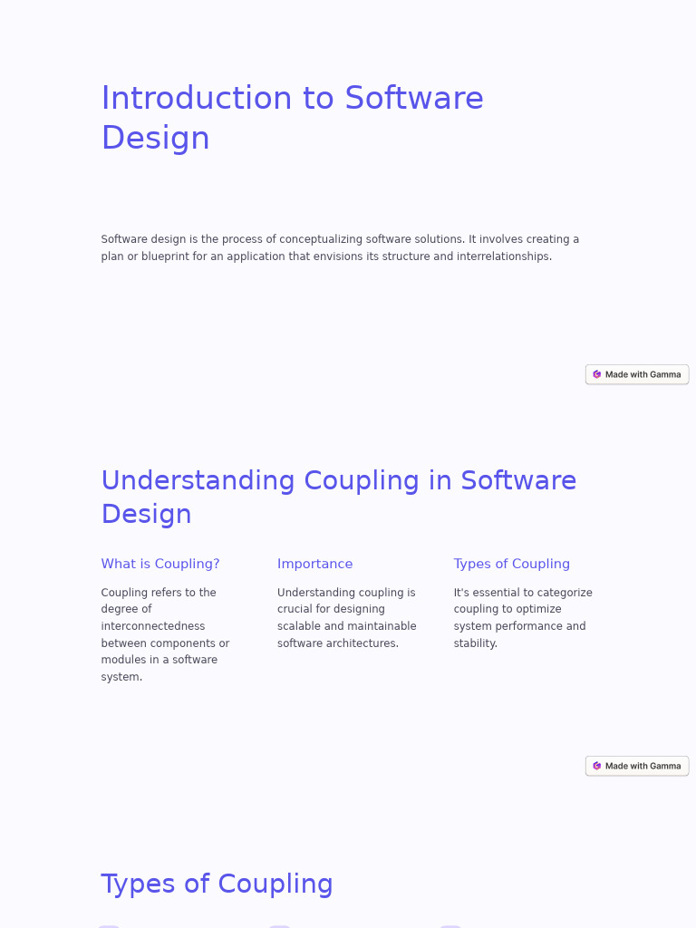 Introduction To Software Design | PDF | Systems Engineering | Software ...