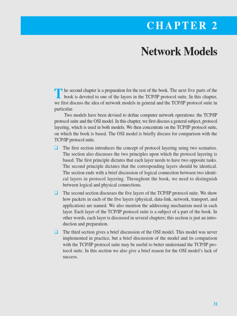 DCN CH.2 | PDF | Osi Model | Computer Network
