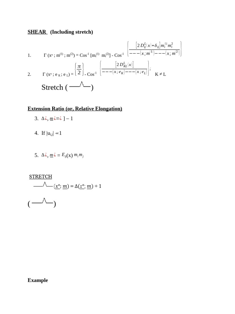 Thy of Elas(Correction Strain Tensor) | PDF | Materials Science ...