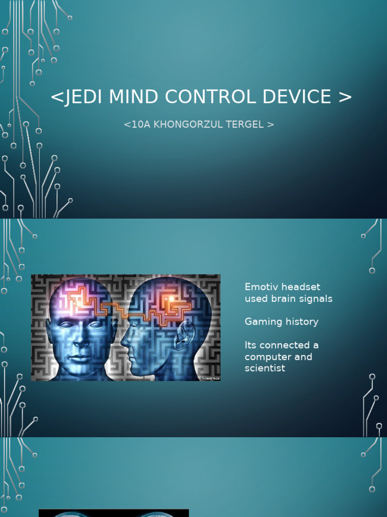 Jedi Mind Control Device | PDF