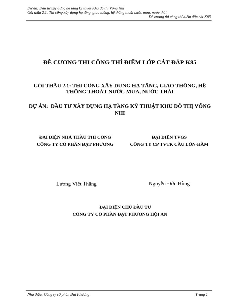 8.de Cuong Thi Cong Thu K85 | PDF