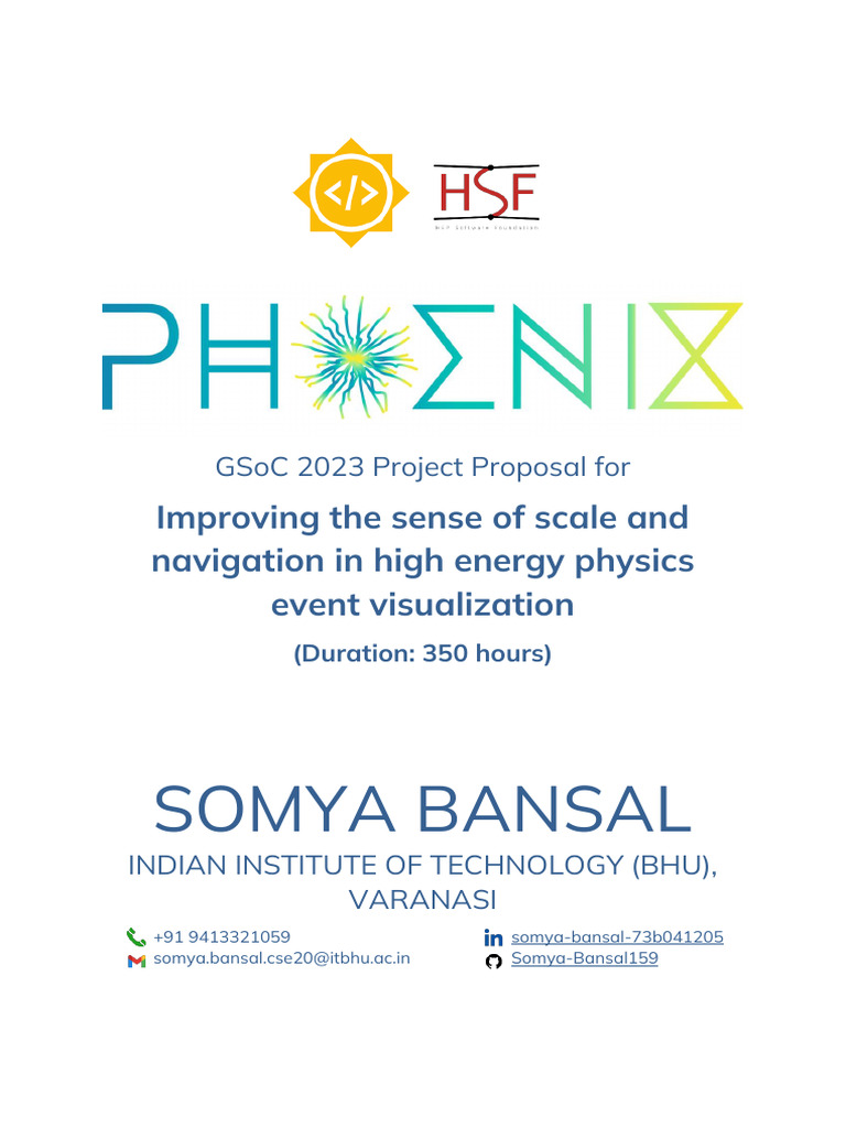 CERN HSF - 2023 - Somya Bansal | PDF | Large Hadron Collider ...