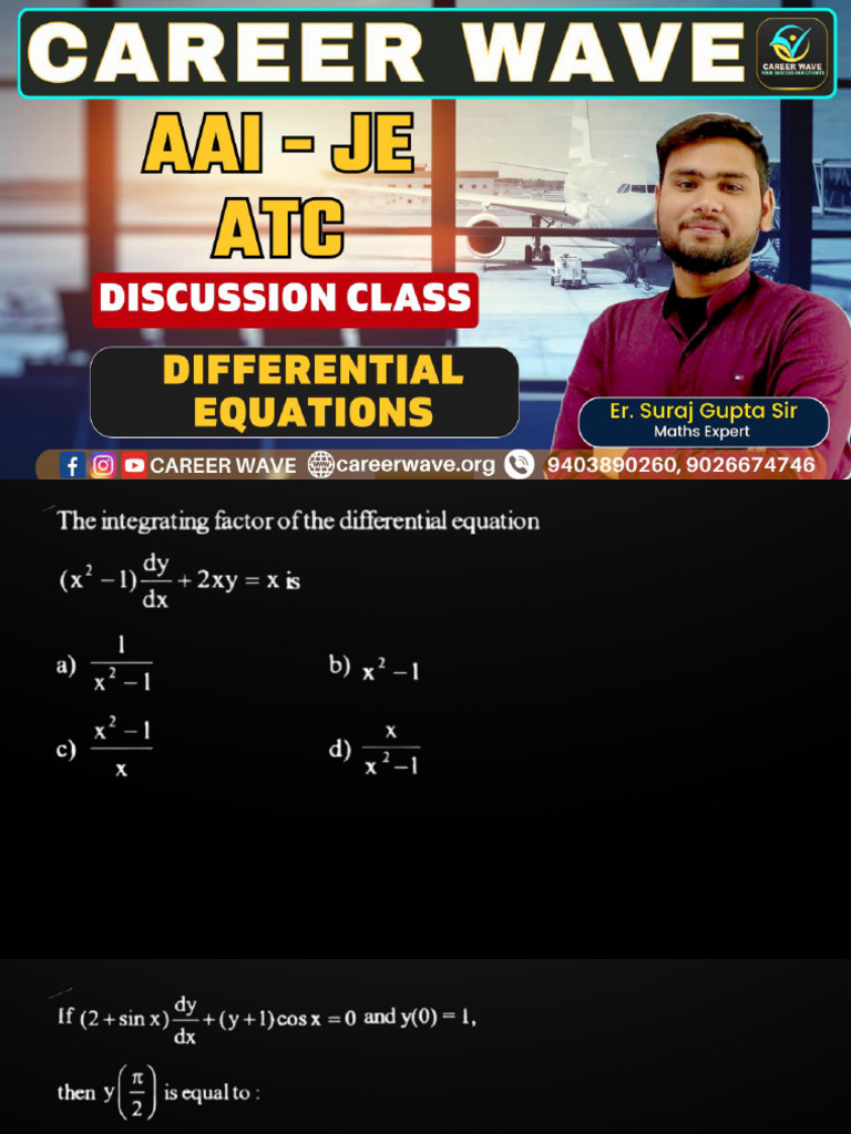 NDC Differential Equation | PDF