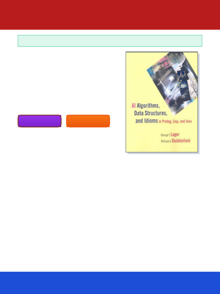 AI Algorithms Data Structures and Idioms in Prolog Lisp and Java 6th ...