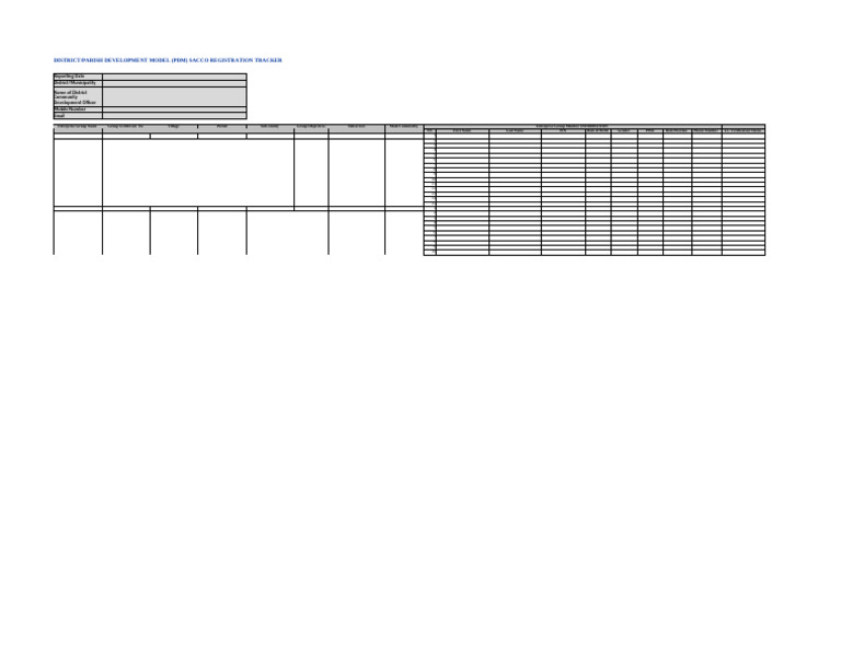 Enterprise Group Data Template | PDF