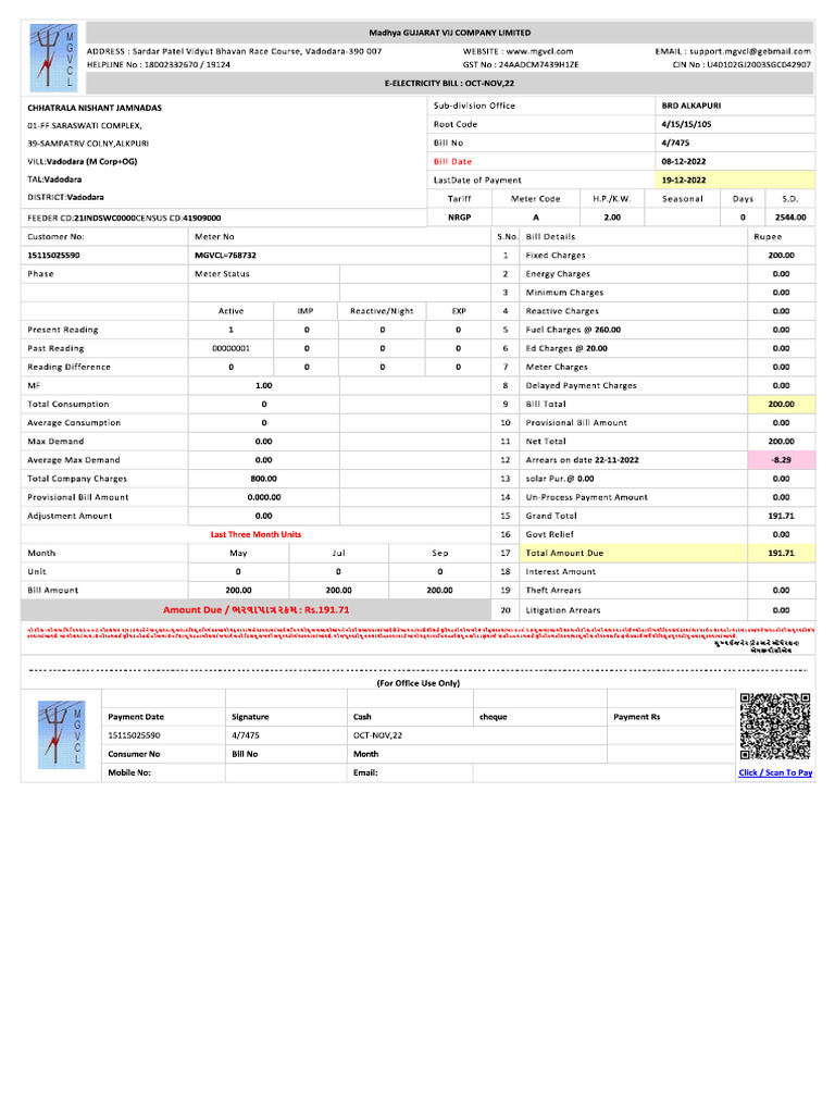 Alkapuri Office | PDF