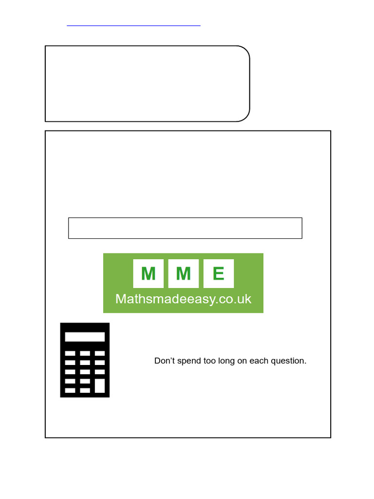 GCSE Maths Level 9 Paper A STAR Paper Questions Questions | PDF ...