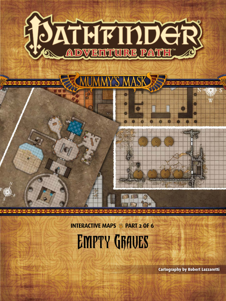Pathfinder (Pzo9080e) Adventure Path 80 - Empty Graves (Mummy's Mask 2 ...