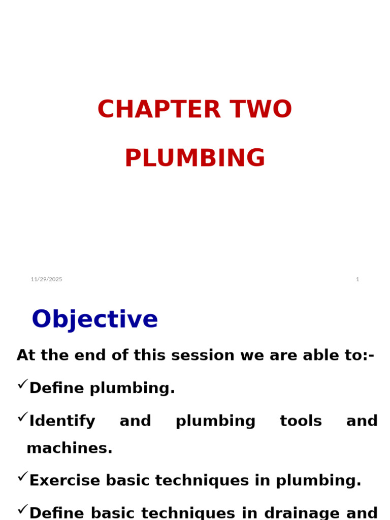 Sanitary Construction CH 2 | PDF | Pump | Valve