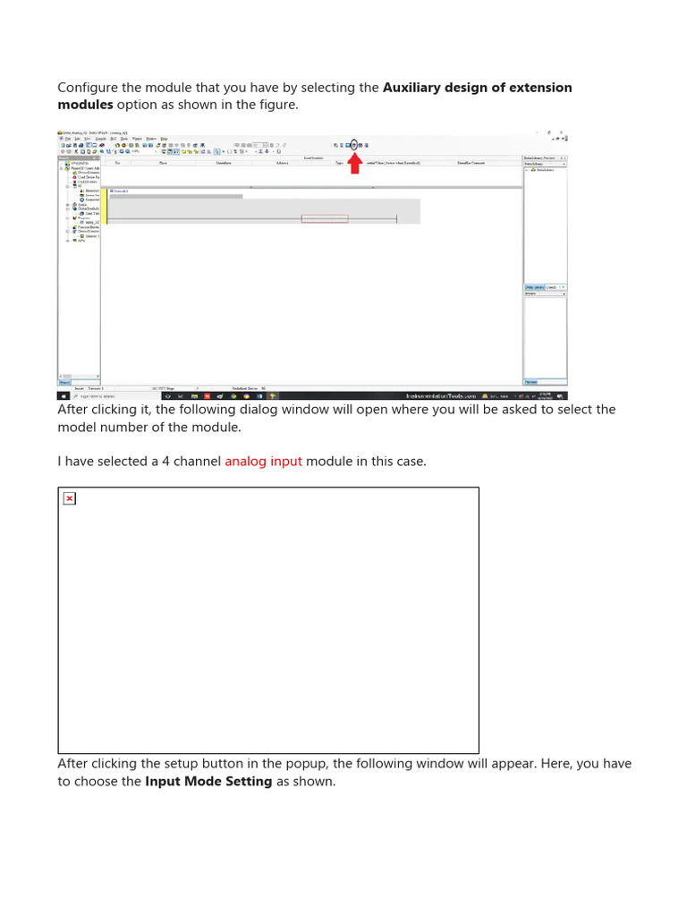 Configure Delta PLC Analog Modules | PDF | Button (Computing ...