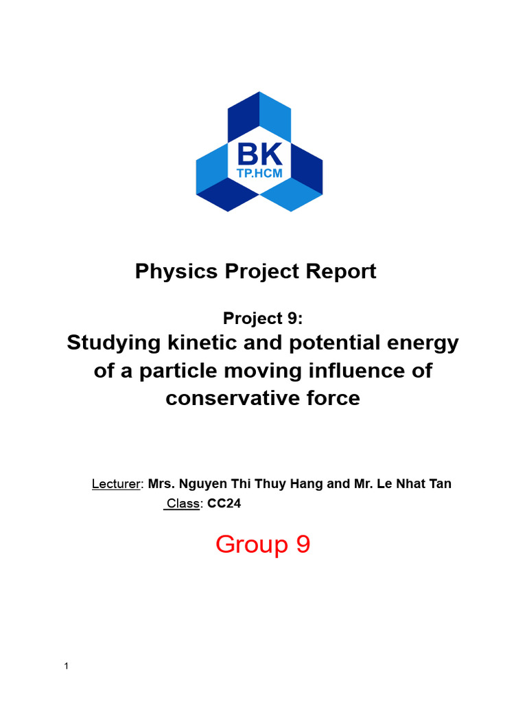 Kinetic and Potential Energy Analysis | PDF | Force | Oscillation