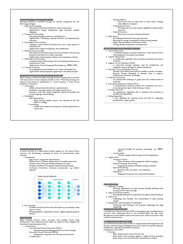 Deep Learning 7th | PDF | Deep Learning | Machine Learning