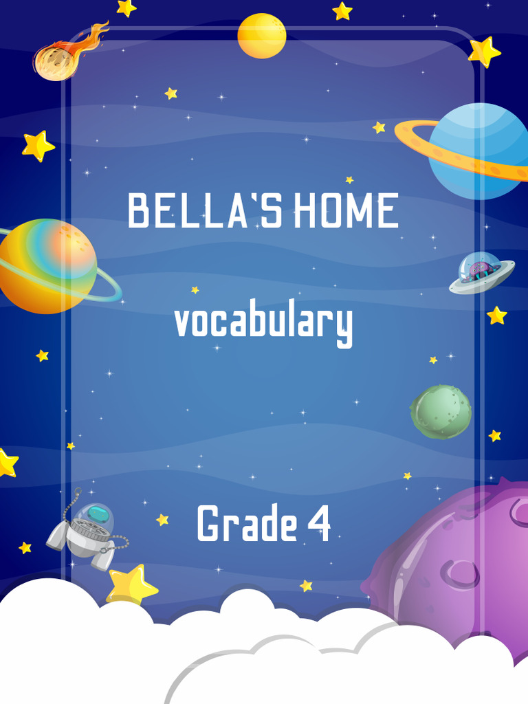 Bella's Home - Vocabulary | PDF