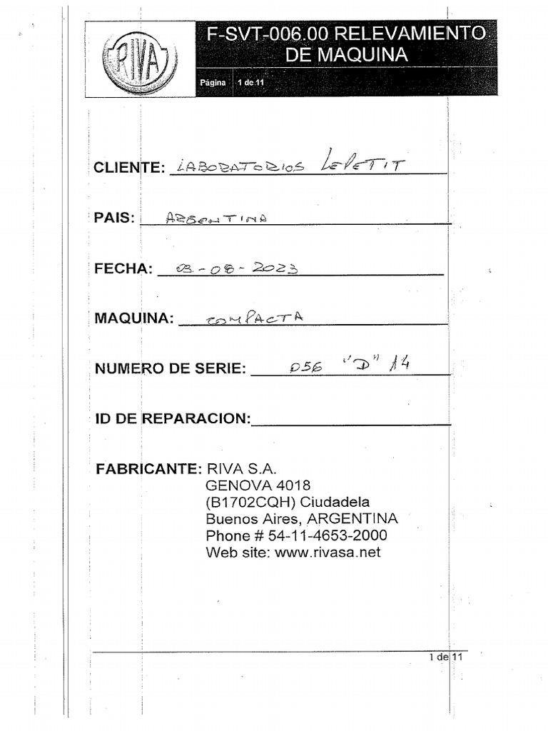 Riva Info Compacta | PDF