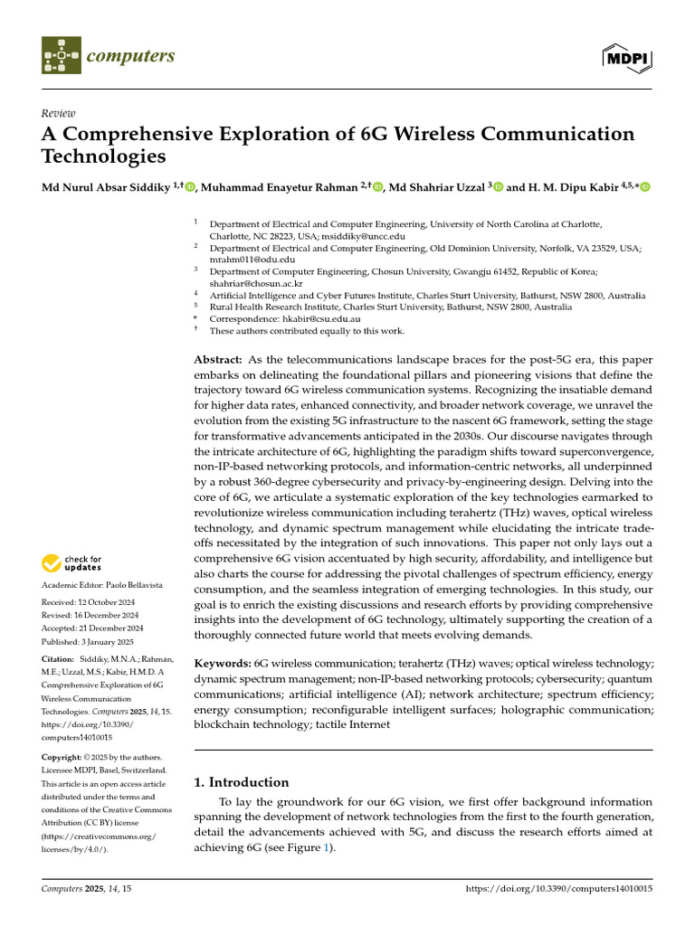 computers-14-00015-v3 | PDF | Computer Network | Cryptography