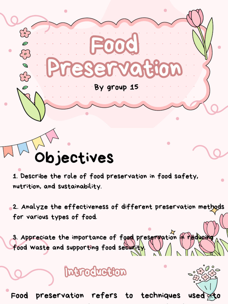 Beed 10 - Food Preservation (Week 13-15) (Barot&Cabasag Report) | PDF ...