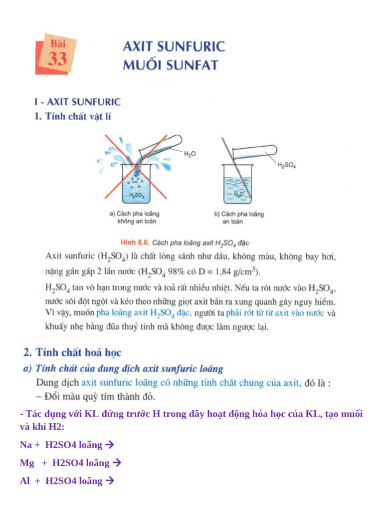 H2SO4 | PDF