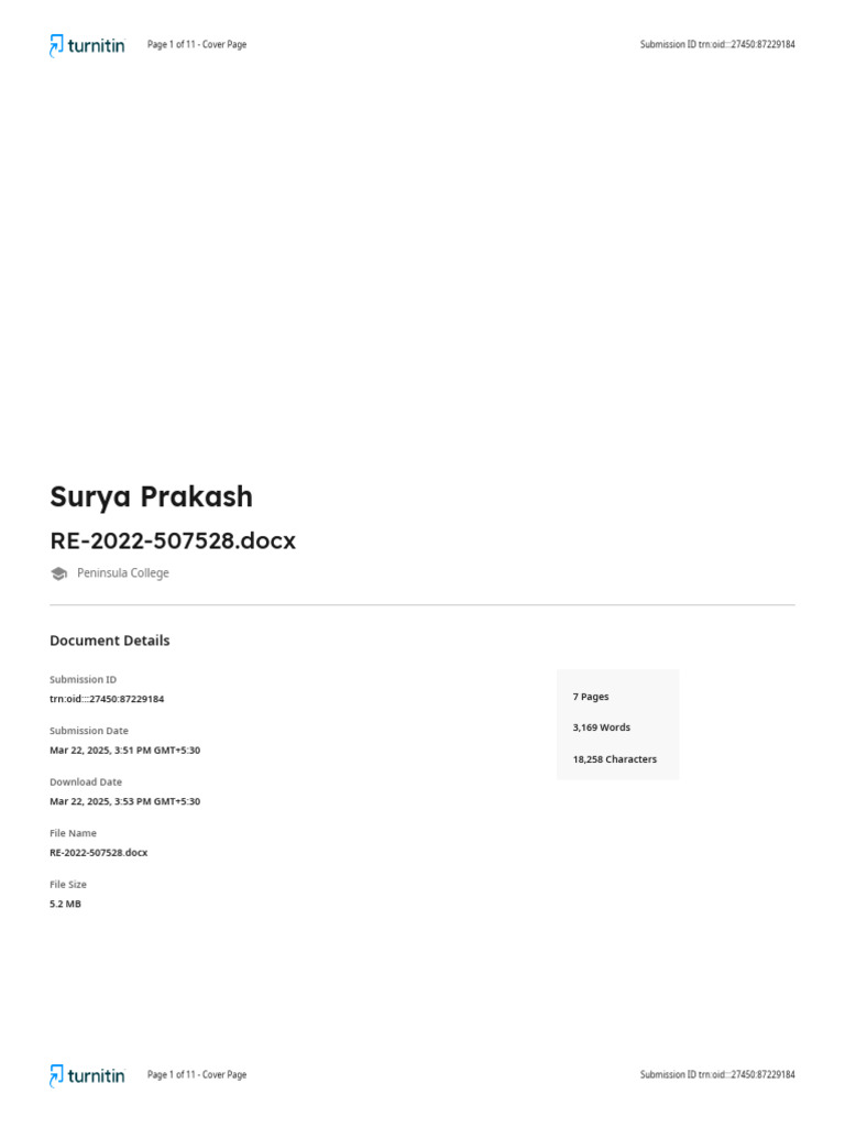 RE-2022-507528_plag-report | PDF | Citation | Publishing