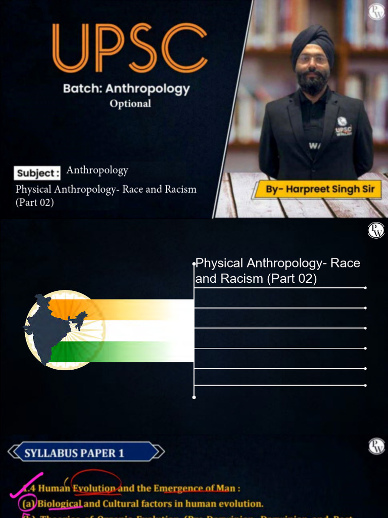 Race and Racism (Part 02) - Classnotes | PDF
